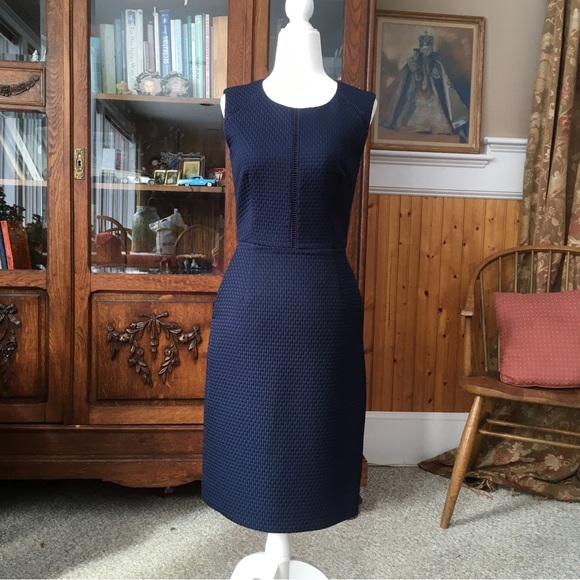J. Crew | Dresses | J Crew Navy Sheath Dress | Poshmark